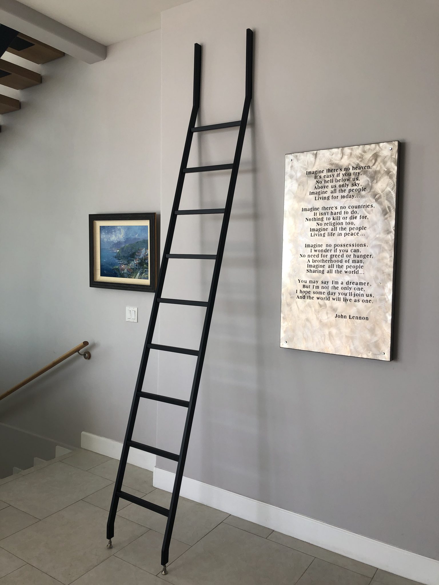 HL.502 Portable Leaning Ladder - Specialty Doors & Hardware